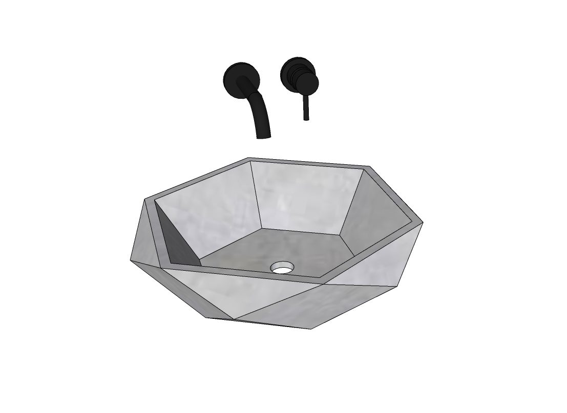 Lavamanos Poly - Kretos